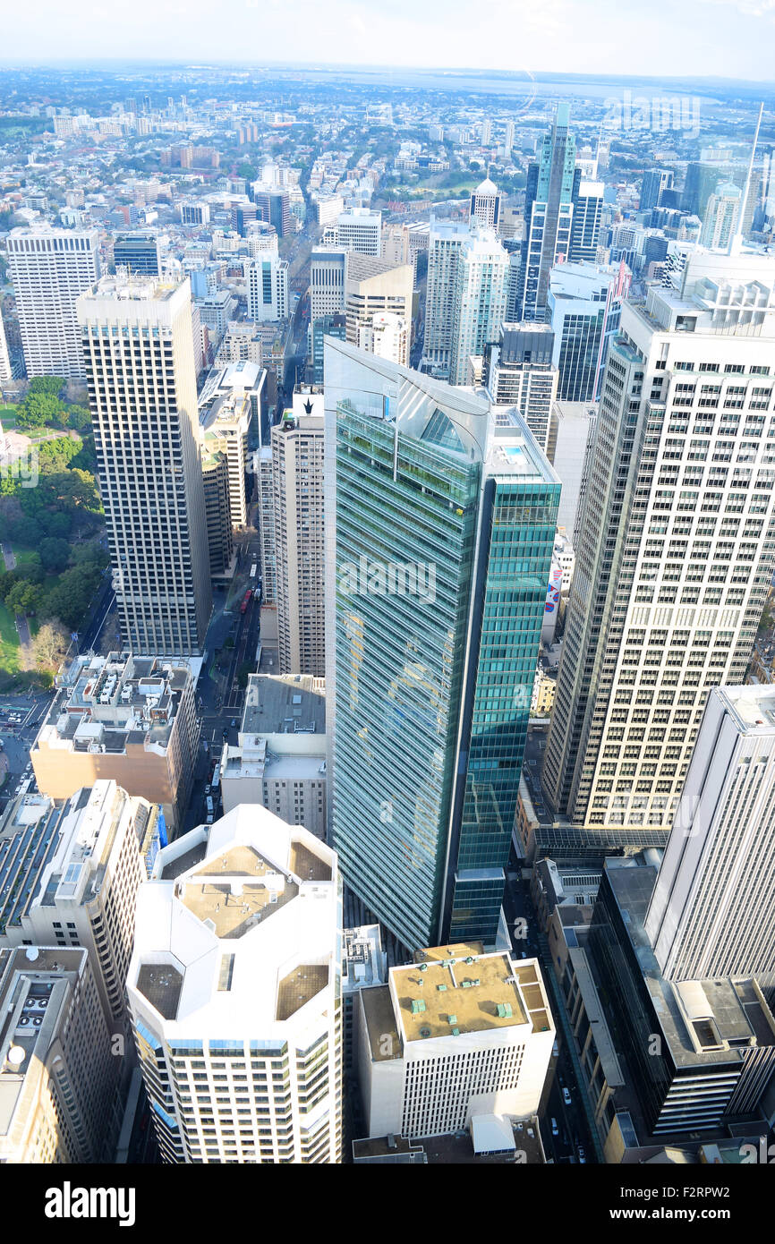 Aerial view of Sydney city, Australia. Buildings Stock Photo - Alamy