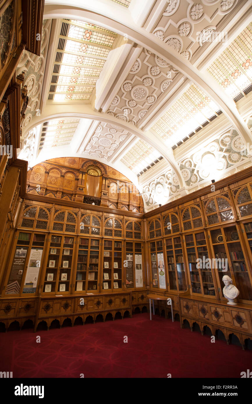 The interior of the Shakespeare Memorial Room at the Library of ...