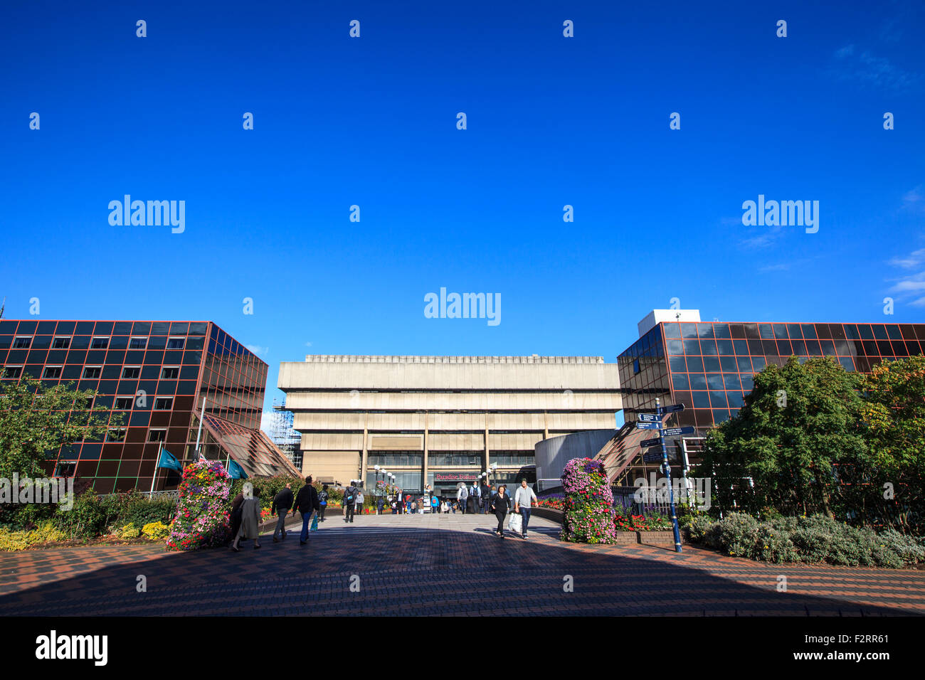 The old Birmingham Central Library shortly before demolition in 2016 ...