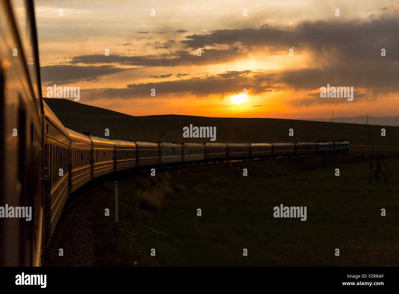 Transmongolia railway hi-res stock photography and images - Alamy