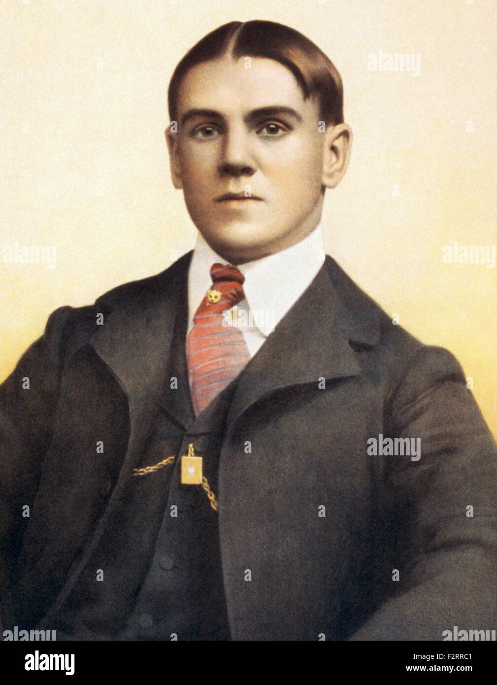 Vintage portrait of American boxer "Terrible" Terry McGovern (1880 ...