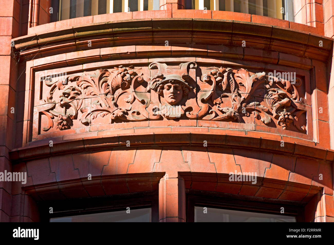 Bas-relief frieze above a window on the Alexandra Building, Lloyd ...