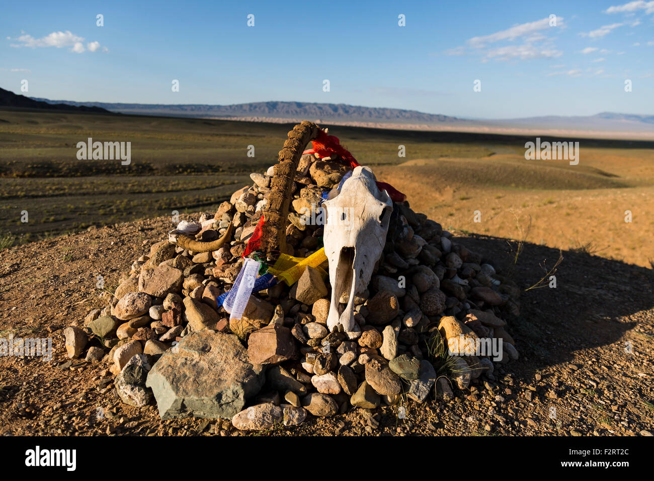 Mongolian Shaman Shrine Stock Photo - Alamy