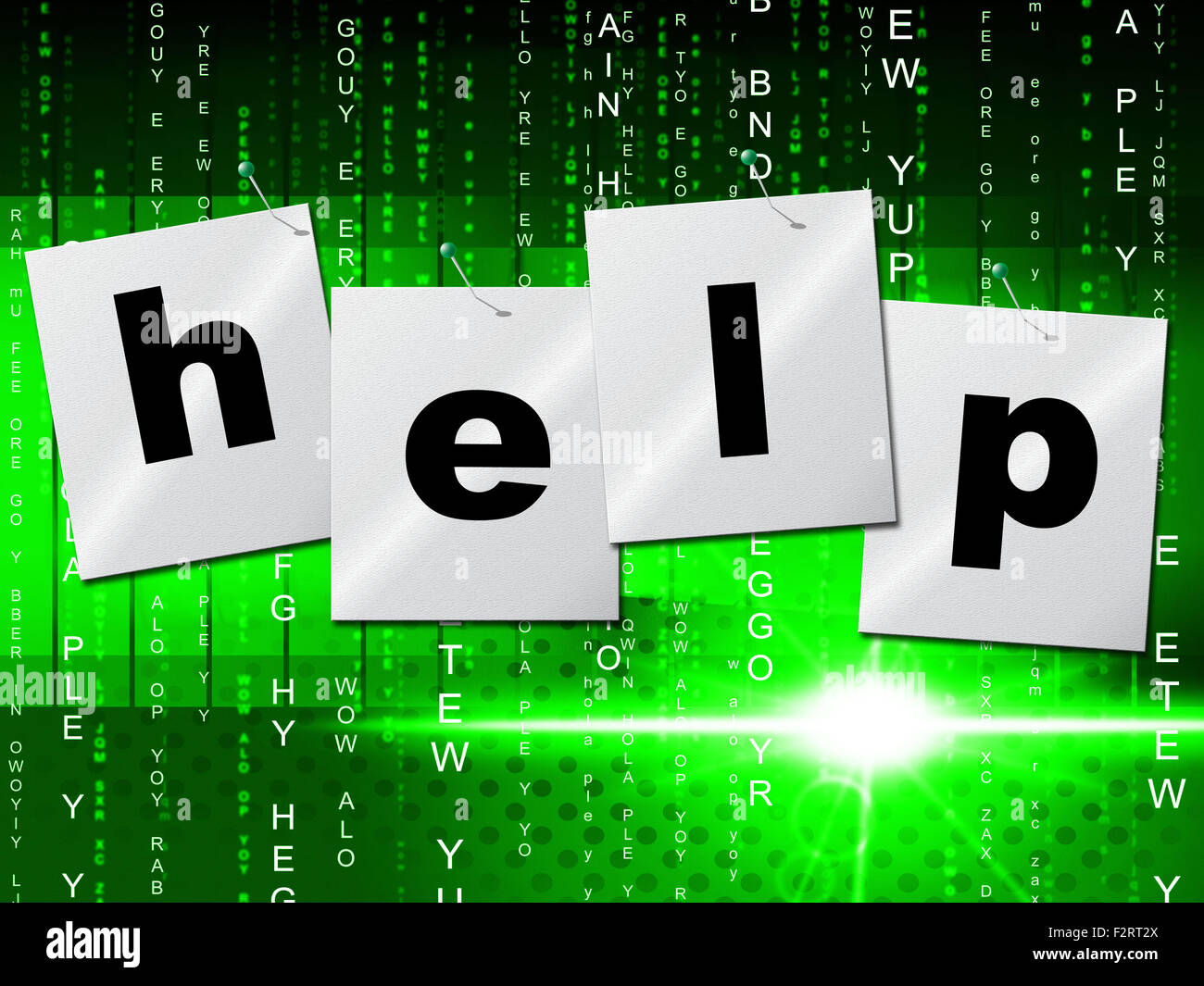 Helping with answer hi-res stock photography and images - Alamy