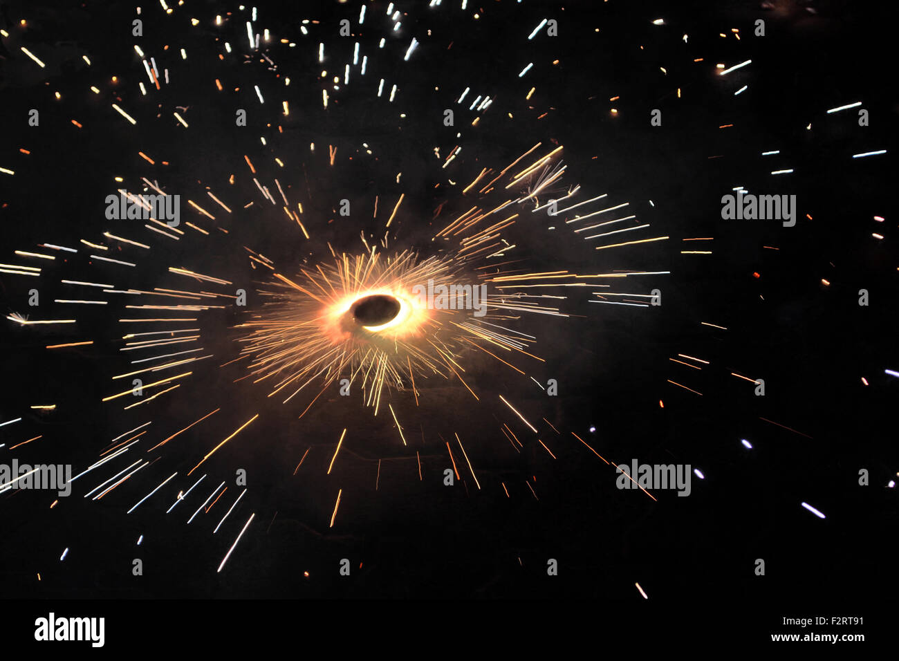 Firework during Diwali, Pune, Maharashtra, India Stock Photo - Alamy