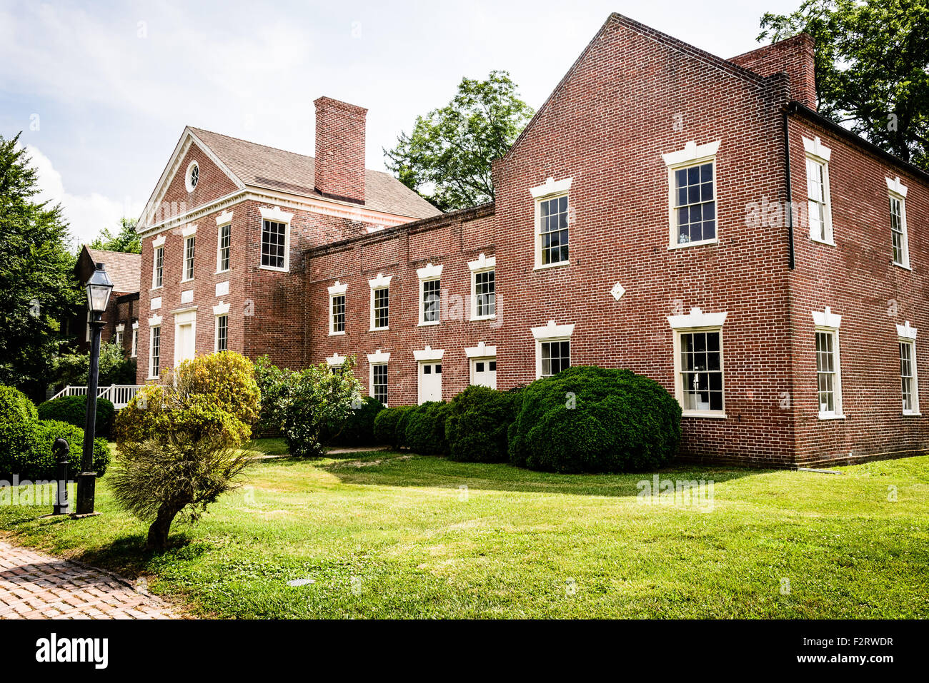 Teackle Mansion, 11736 Mansion Street, Princess Anne, Maryland Stock ...