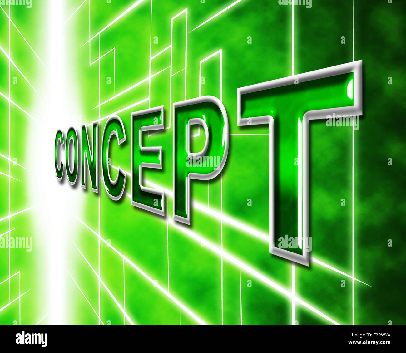 Concept Idea Representing Theory Think And Innovation Stock Photo - Alamy