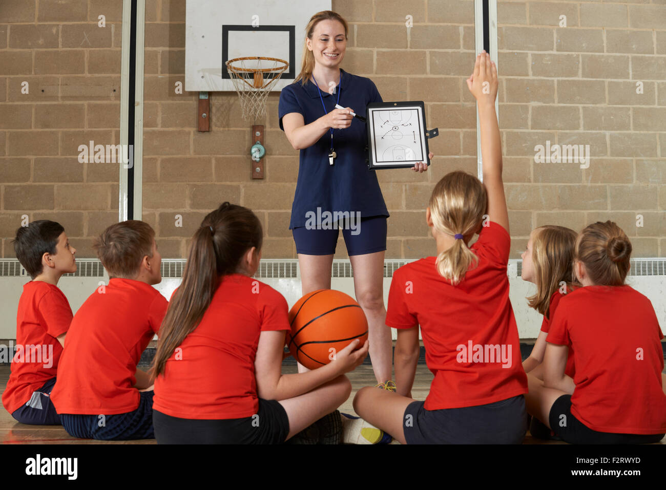 Women basketball coach hi-res stock photography and images - Alamy