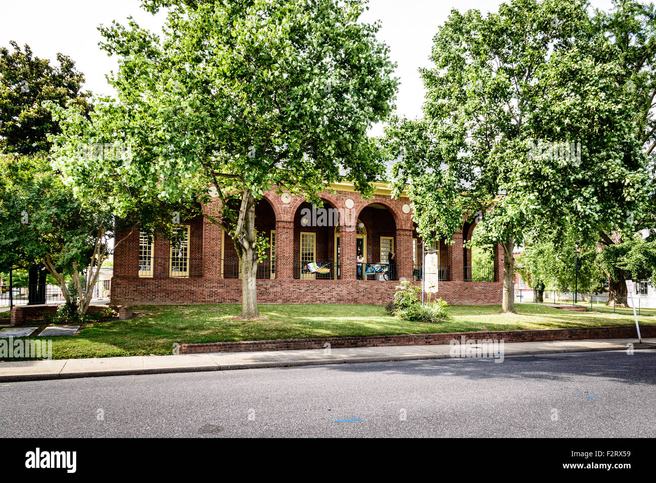 Dorchester County LIbrary, 303 Gay Street, Cambridge, Maryland Stock ...