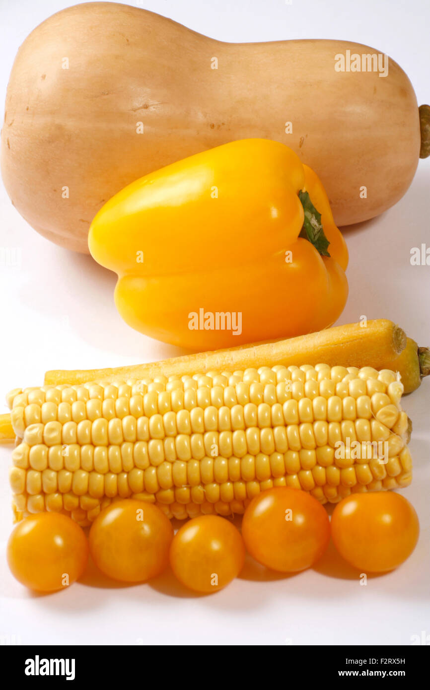 Yellow veg hi-res stock photography and images - Alamy