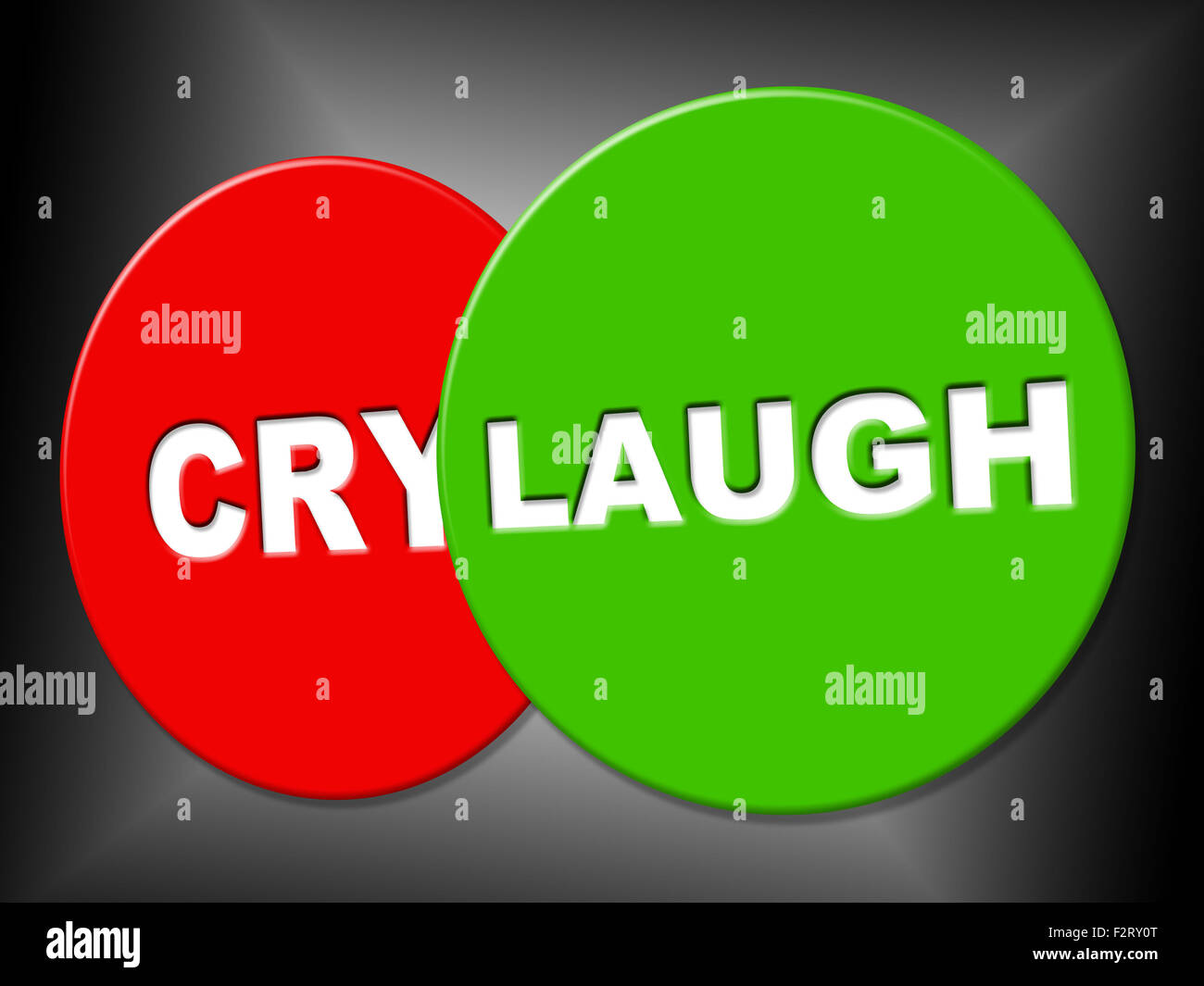 Laugh Sign Meaning Ha Laughs And Message Stock Photo - Alamy