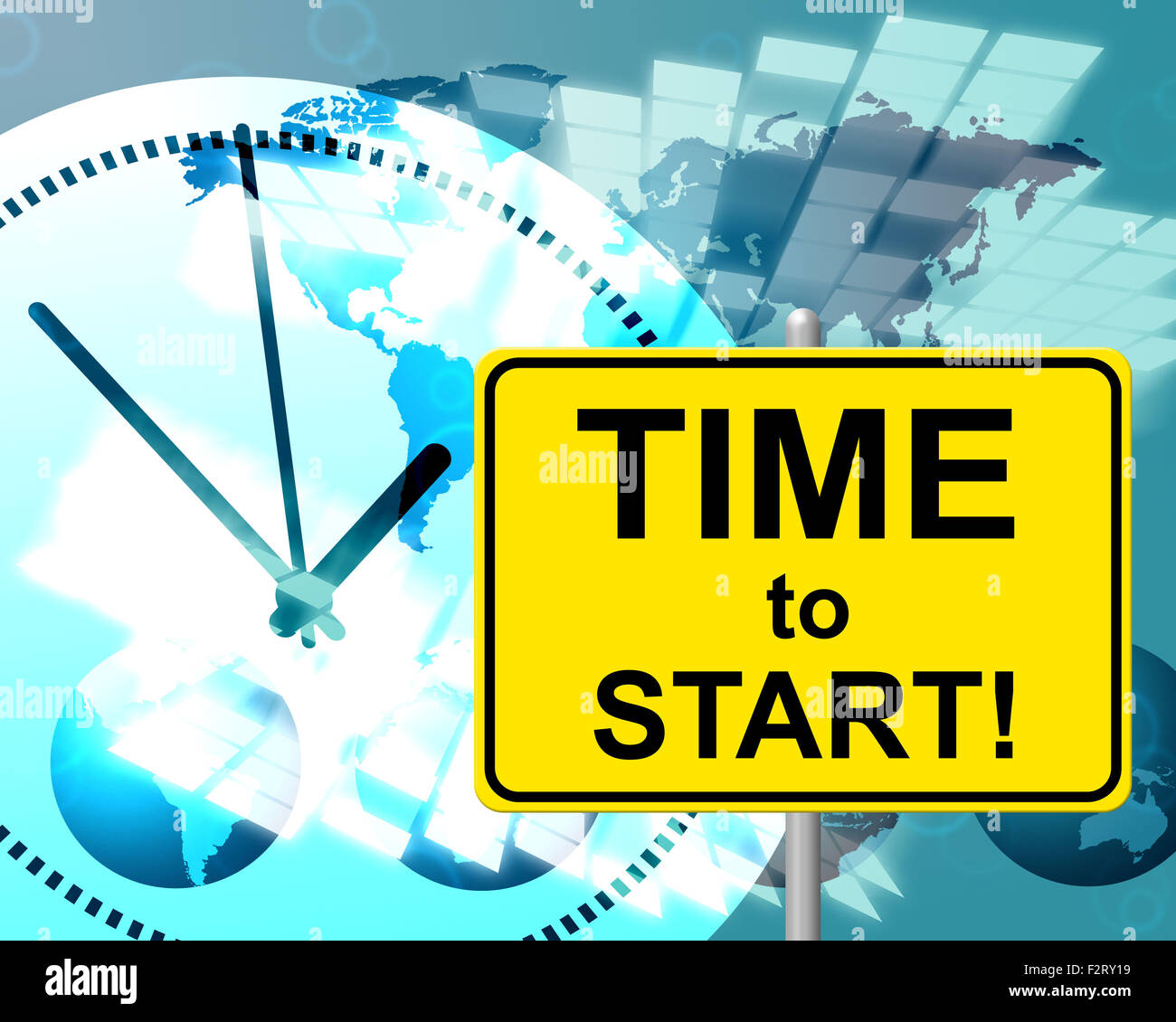 Time To Start Indicating At The Moment And At The Moment Stock Photo ...