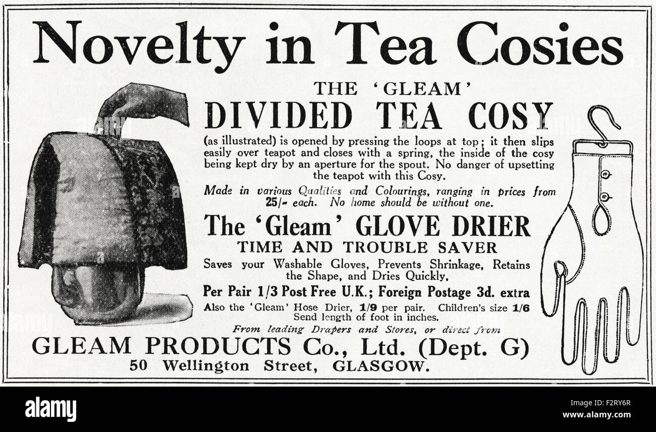 Magazine advert of tea hi-res stock photography and images - Alamy