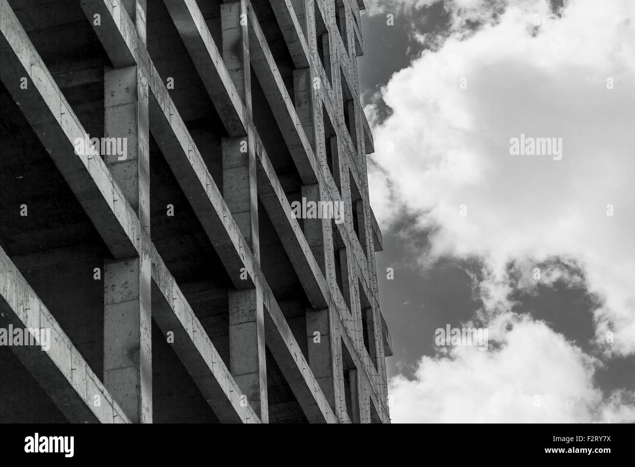 Concrete and Sky Stock Photo - Alamy