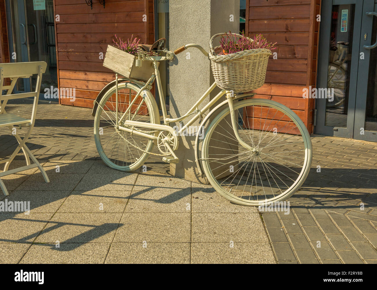 artistic bicycle sideways Stock Photo - Alamy