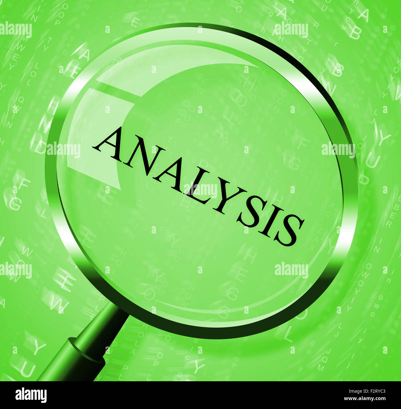 Analysis Magnifier Showing Data Analytics And Magnification Stock Photo ... Analysis Magnifier Showing Data Analytics And Magnification Stock Photo ...