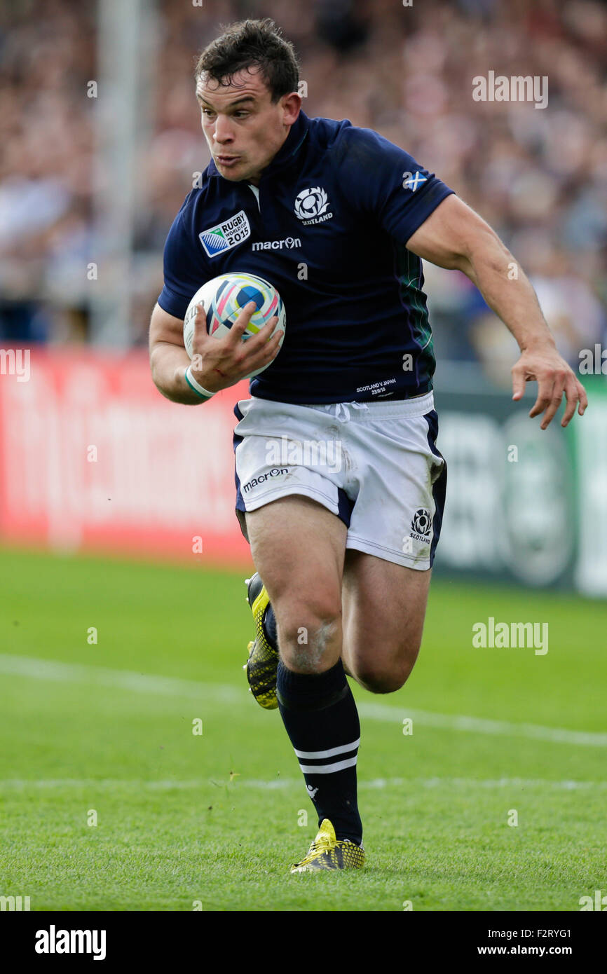 Gloucester, UK. 23rd Sep, 2015. Rugby World Cup. Scotland versus Japan ...