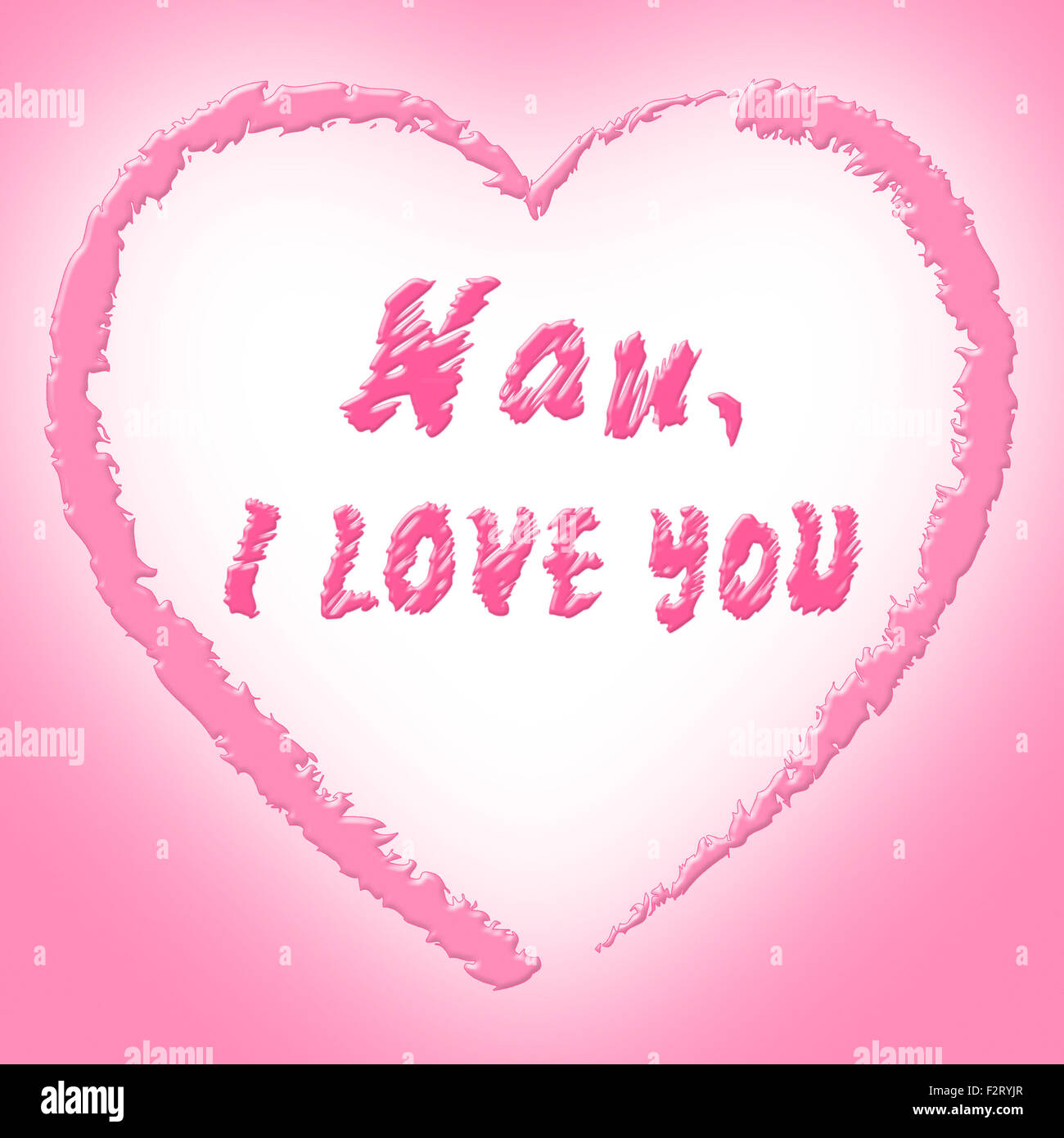 Nan Love Meaning Tenderness Loving And Fondness Stock Photo - Alamy