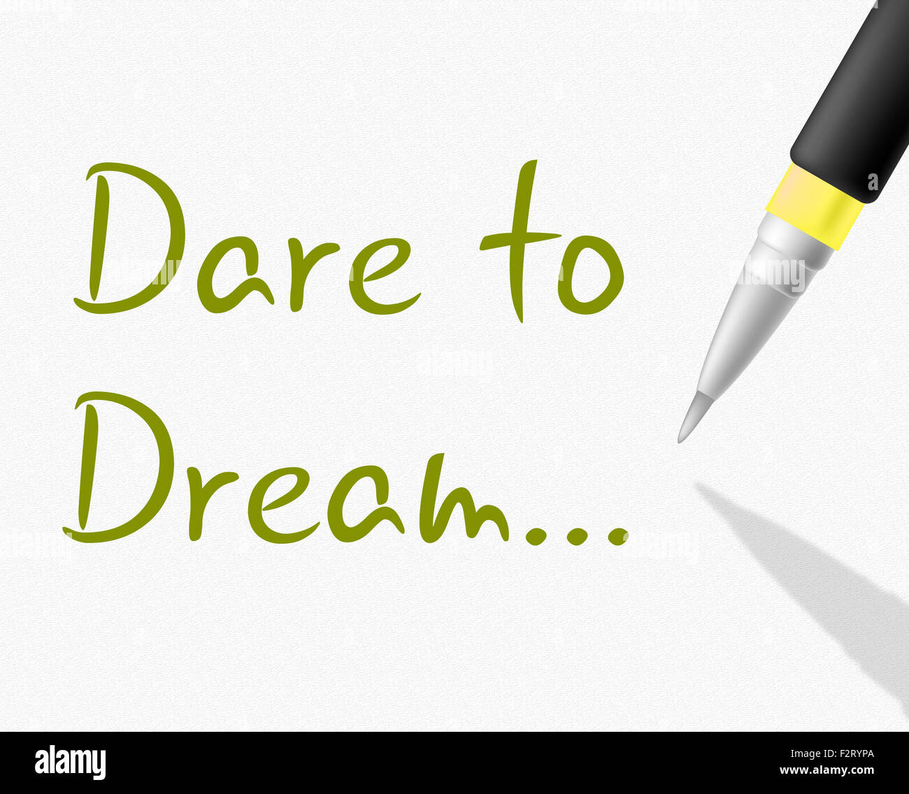 Dare to dream hi-res stock photography and images - Alamy