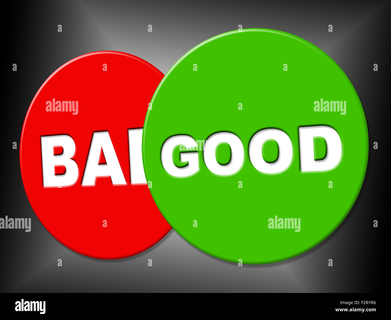 Good Sign Meaning All Right And Superior Stock Photo - Alamy