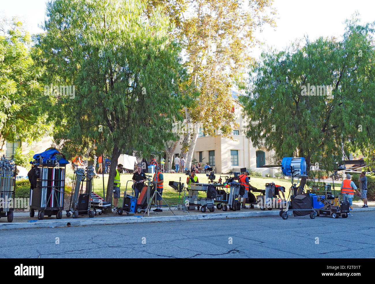 Filming movie location hi-res stock photography and images - Alamy