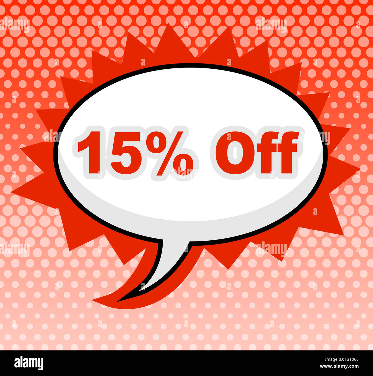 Fifteen Percent Off Indicating Promotional Advertisement And ...