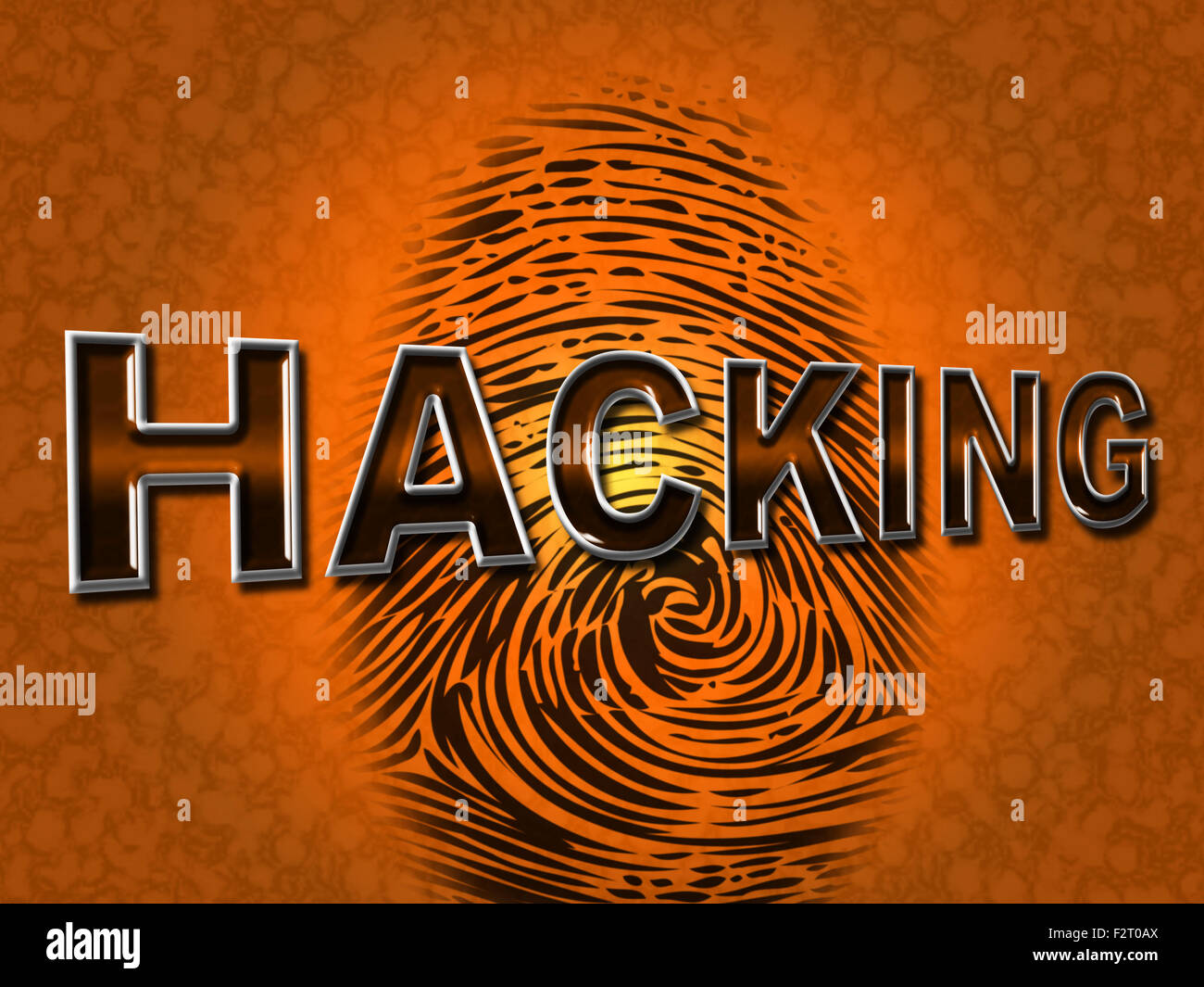 Internet Hacking Showing World Wide Web And Vulnerable Network Stock ...