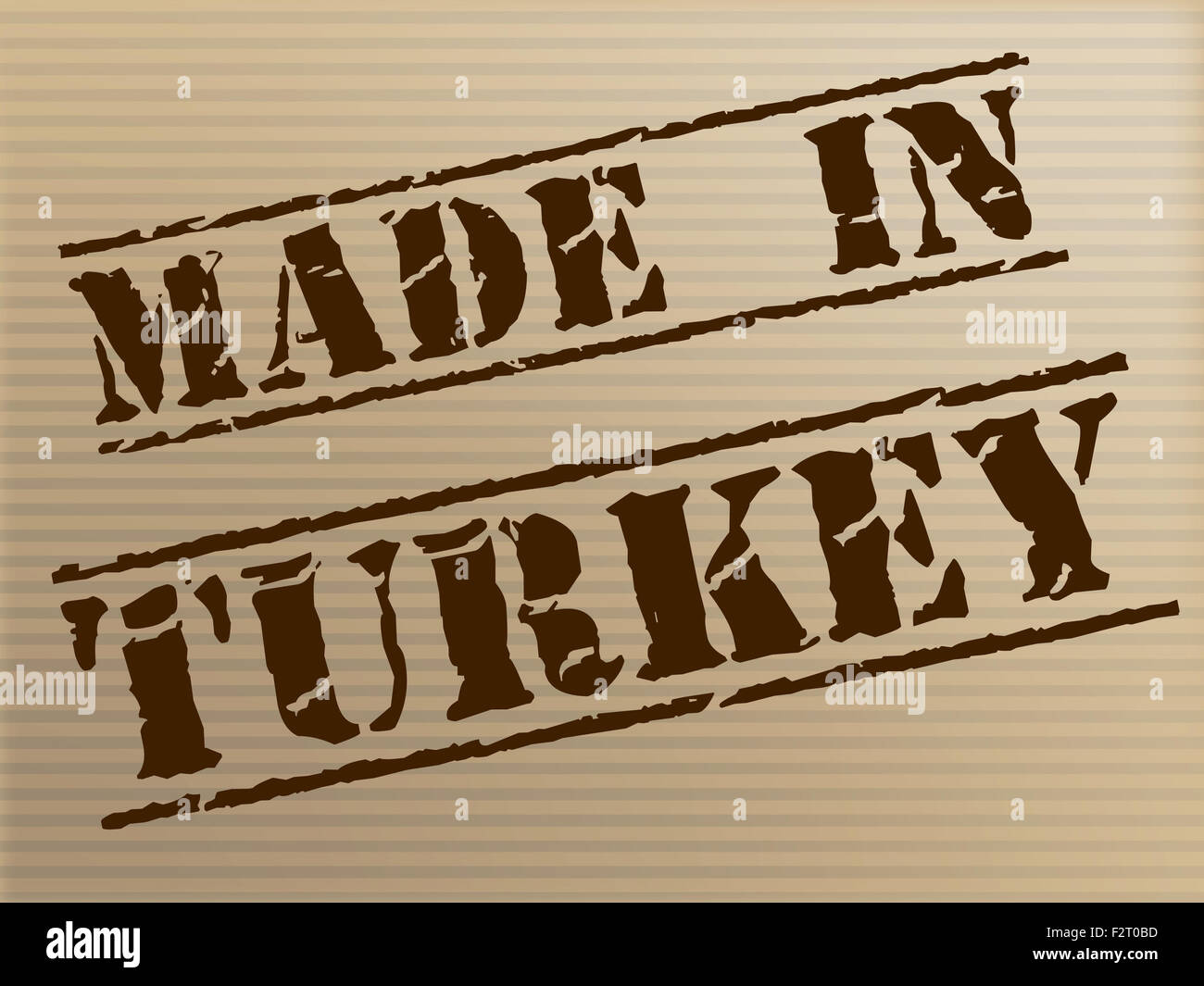 Made In Turkey Representing Industry Turks And Export Stock Photo - Alamy
