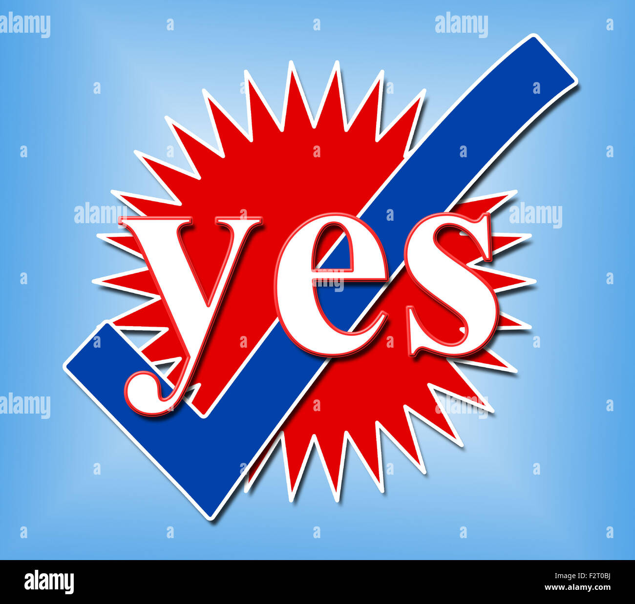 Yes tick hi-res stock photography and images - Alamy