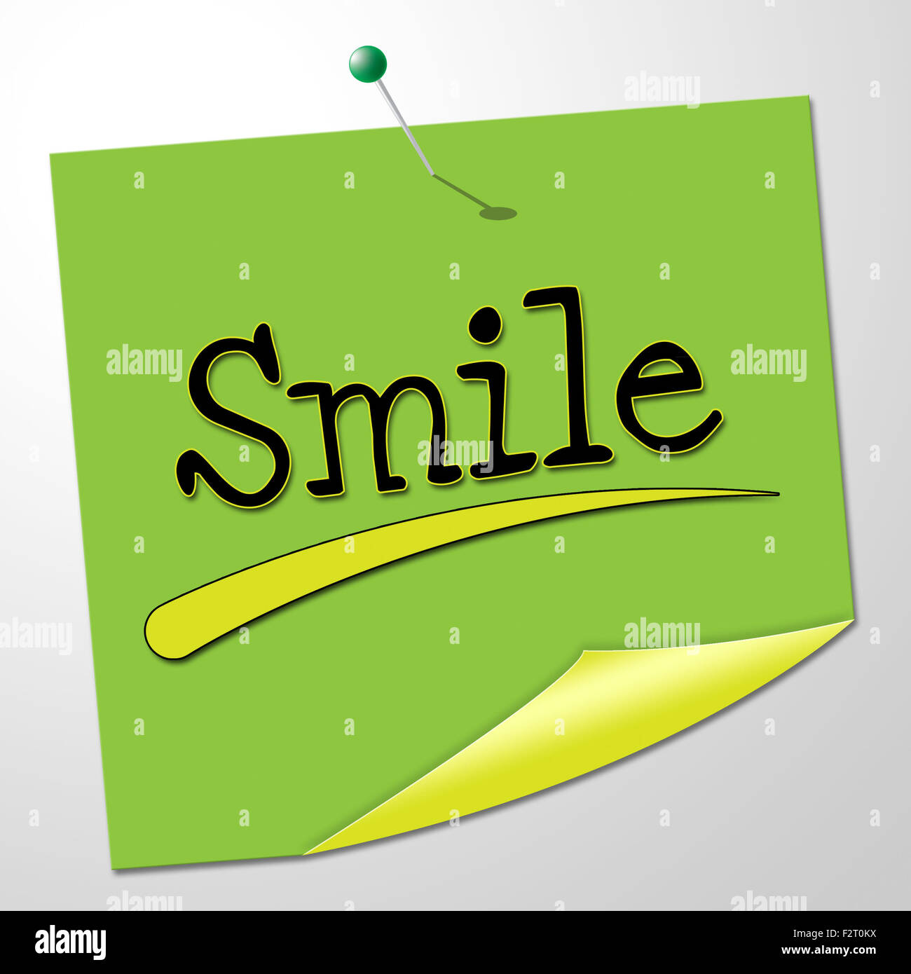 Smile note hi-res stock photography and images - Alamy