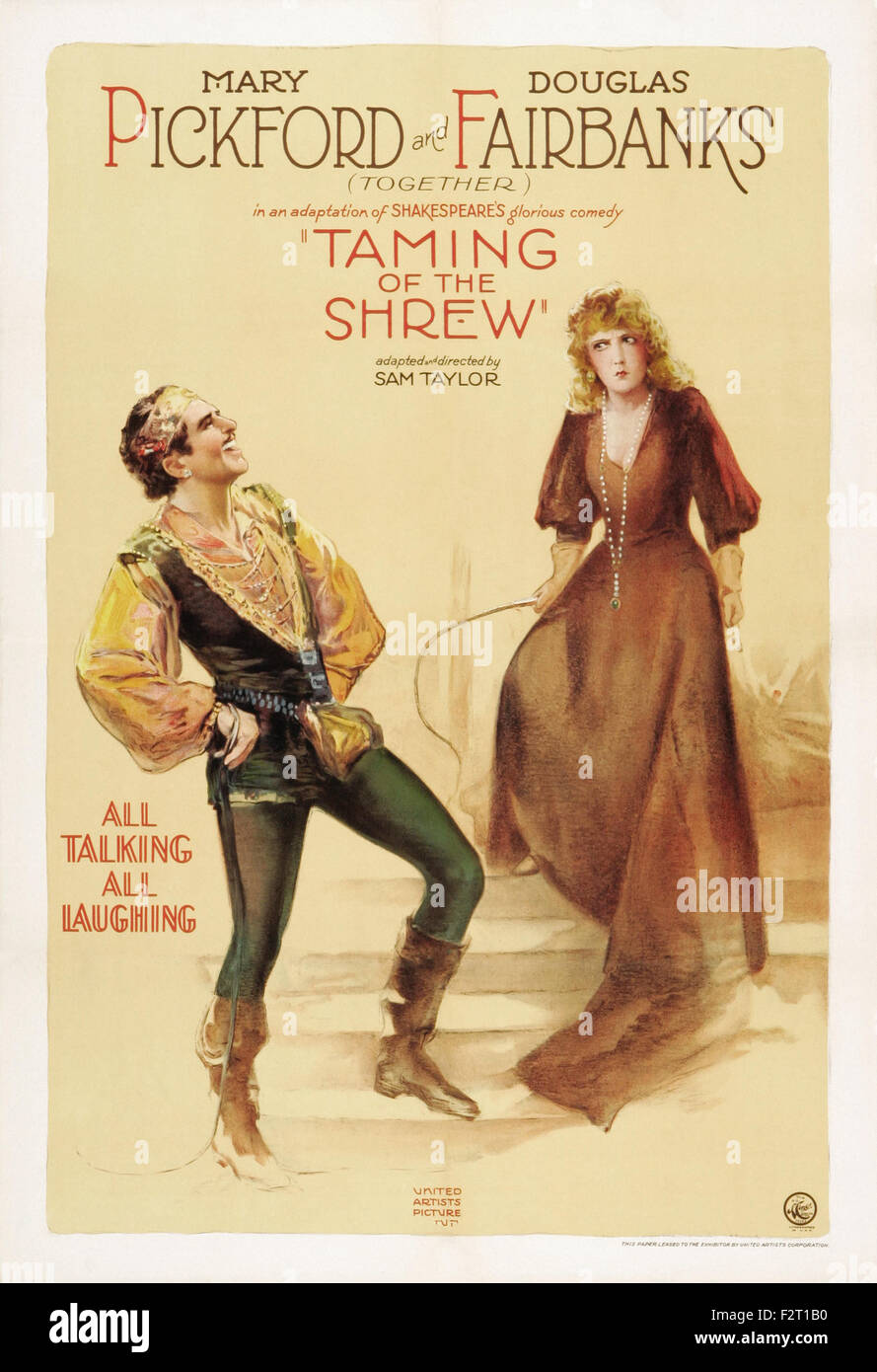 Cinema movie design graphics hollywood classic taming of the shrew hi ...