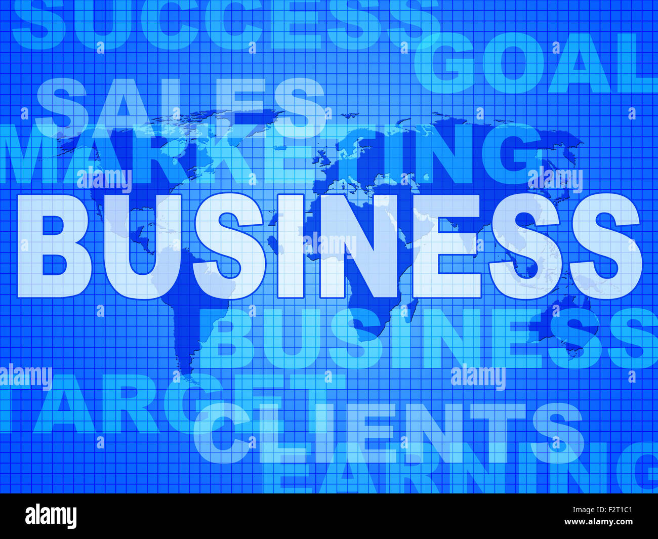 Business words hi-res stock photography and images - Alamy