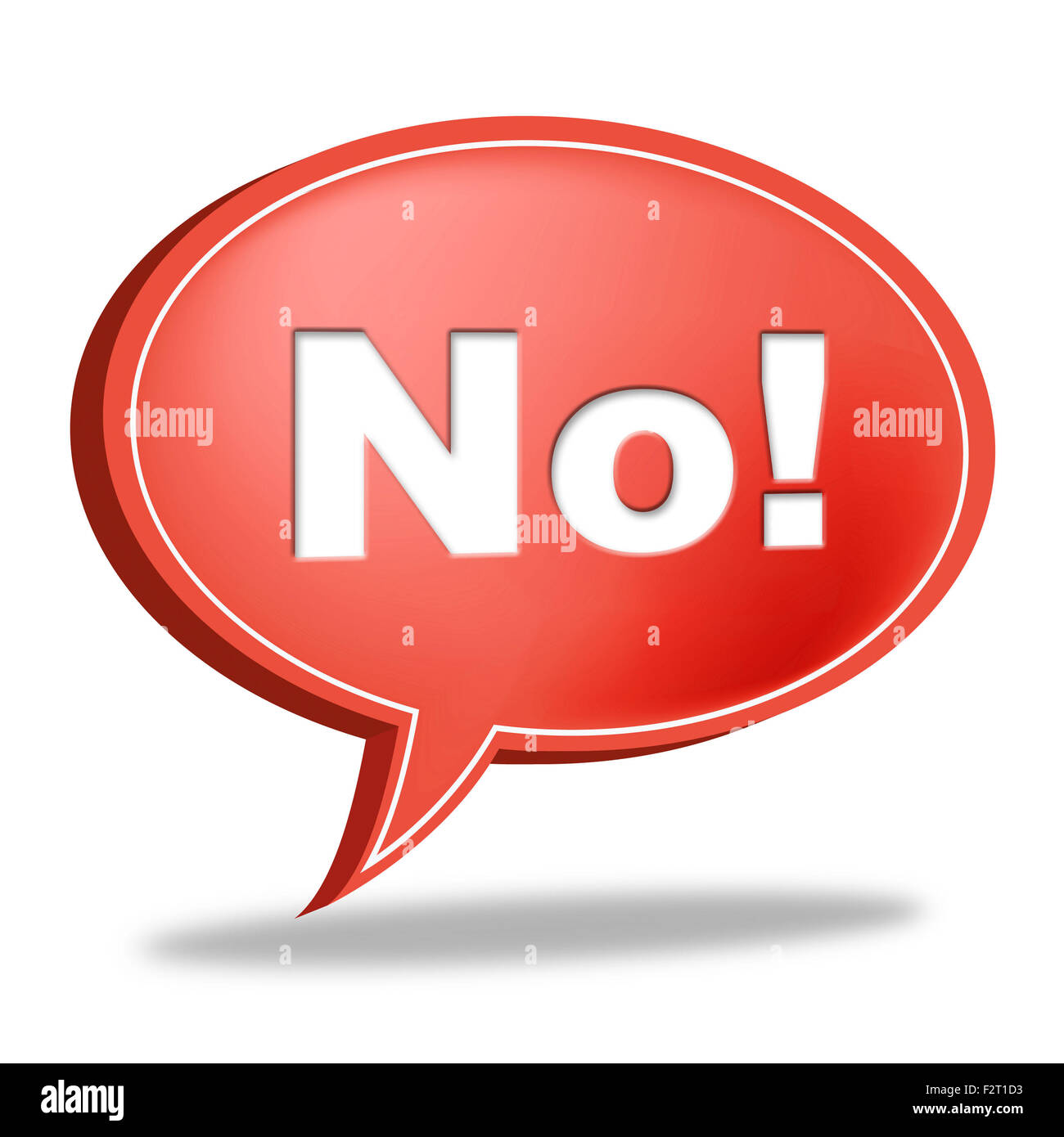 No Message Showing Contact Communicate And Stop Stock Photo - Alamy