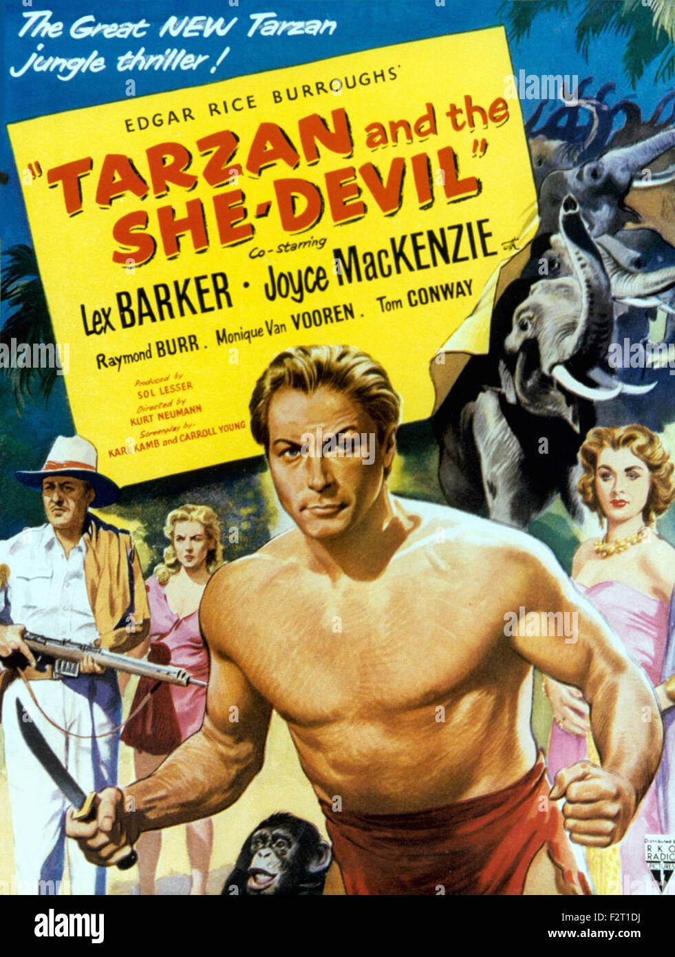 Tarzan she devil movie poster hi-res stock photography and images - Alamy