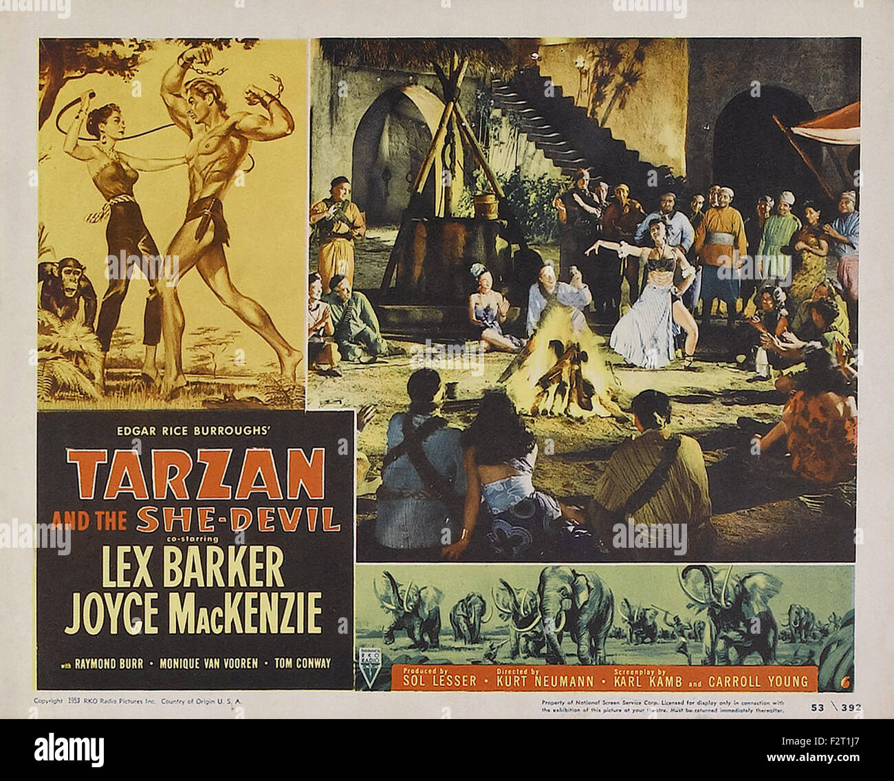 Tarzan she devil movie poster hi-res stock photography and images - Alamy