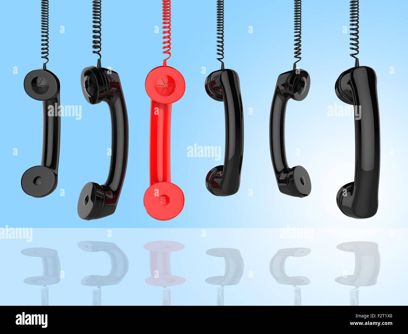 Phone Call Representing Contact Us And Helpdesk Stock Photo - Alamy