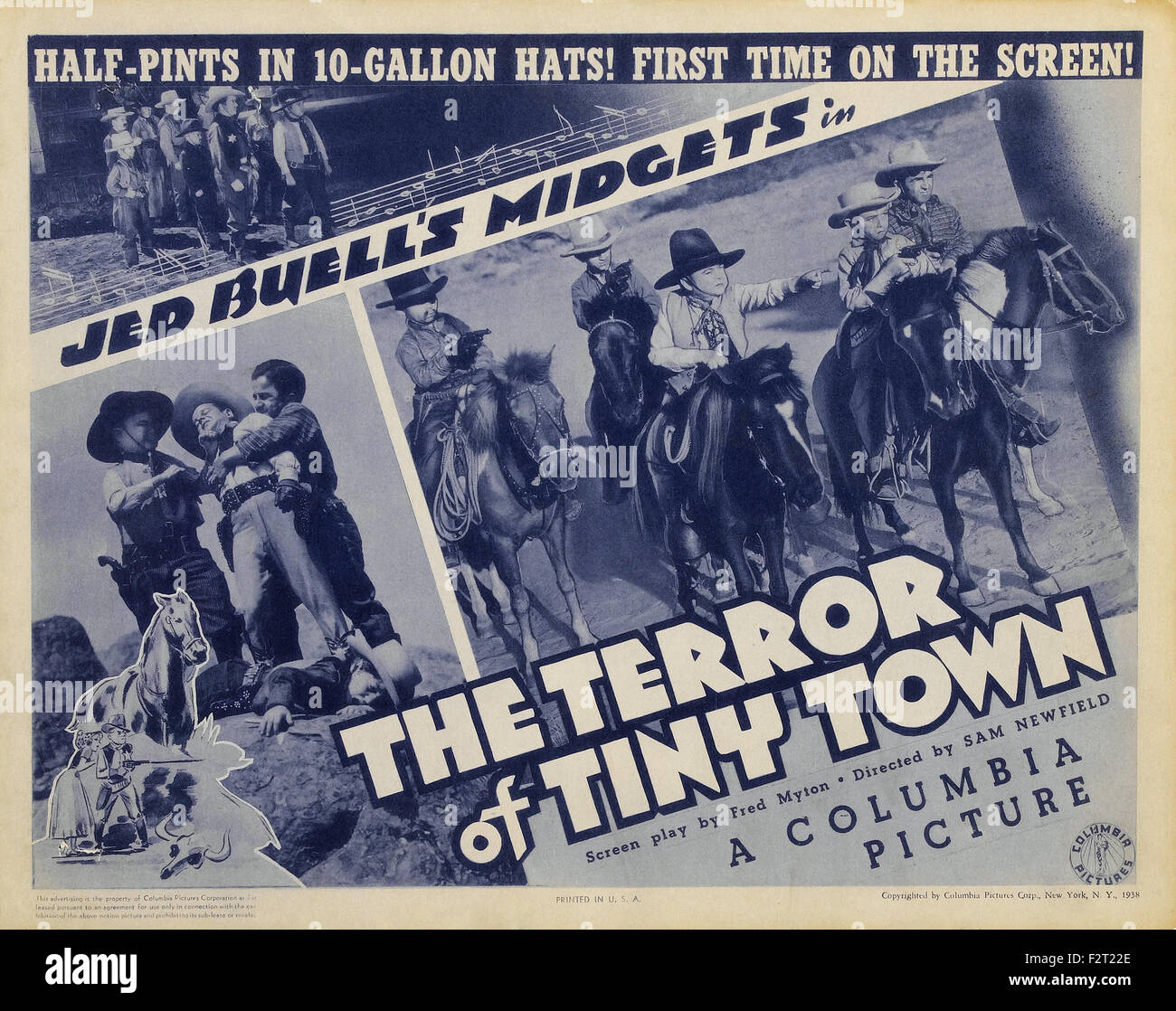 Terror of Tiny Town, The - Movie Poster Stock Photo - Alamy