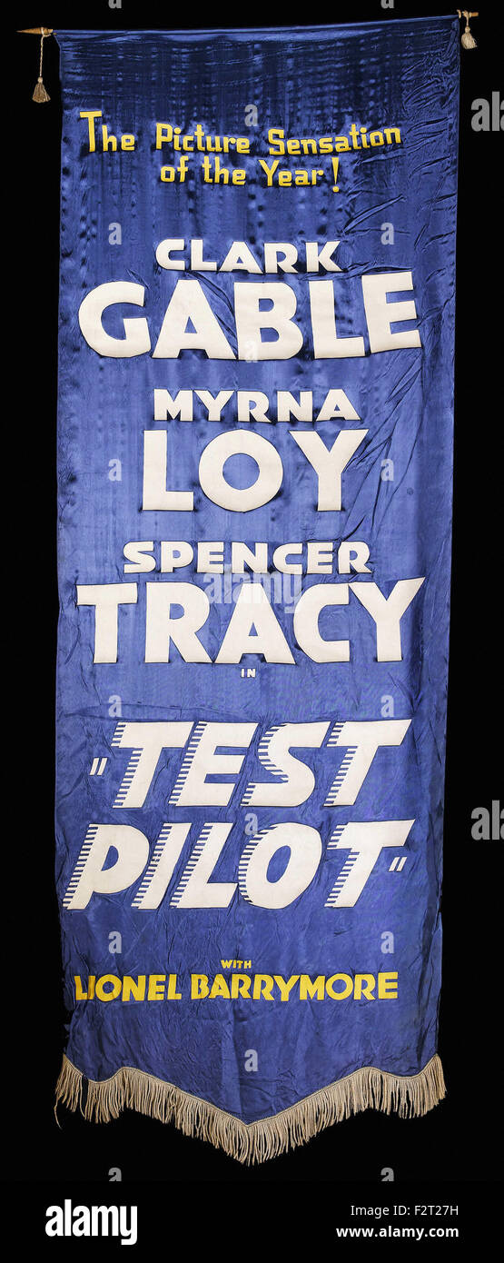 Test pilot movie poster hi-res stock photography and images - Alamy