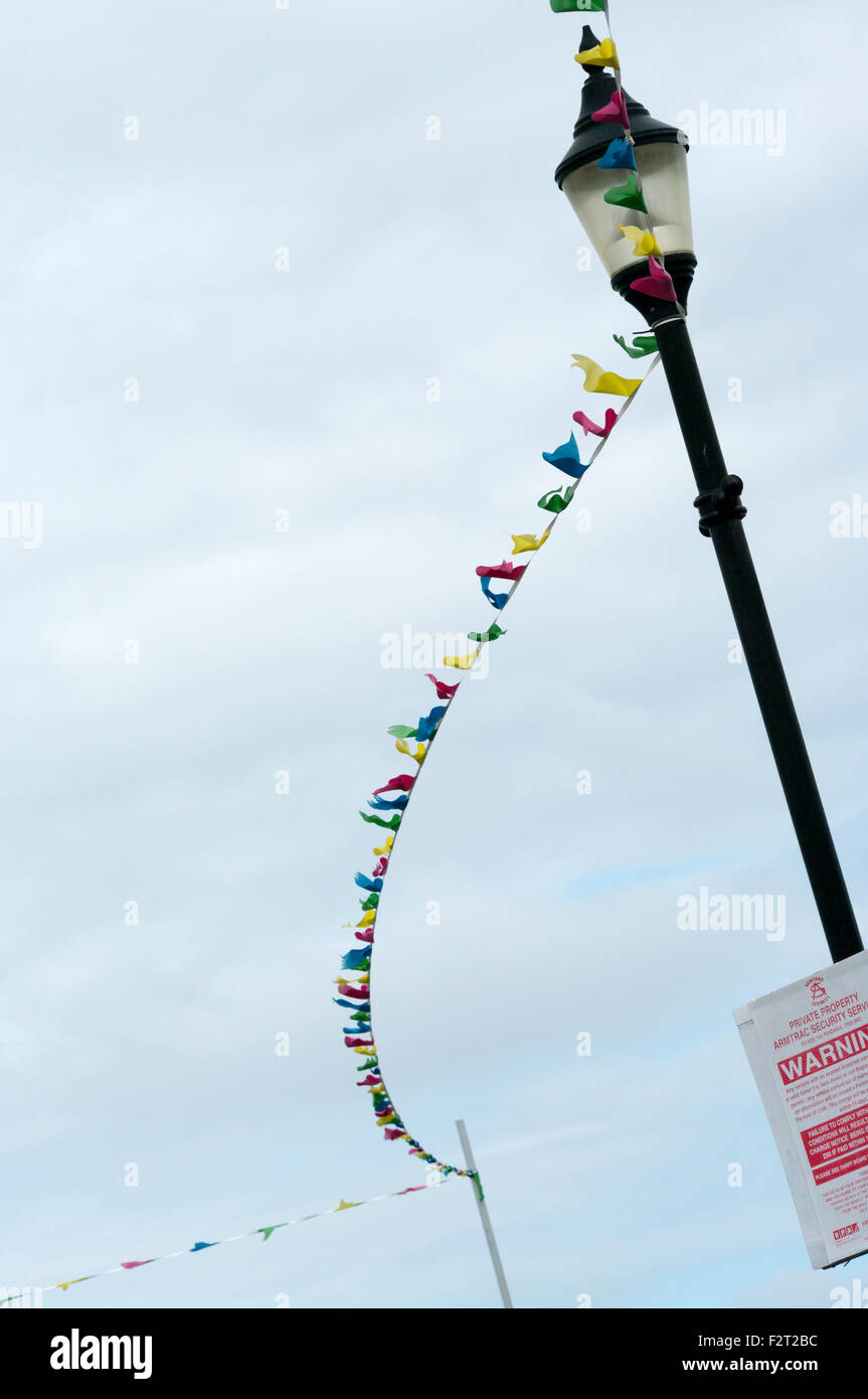 Bunting flags hi-res stock photography and images - Alamy