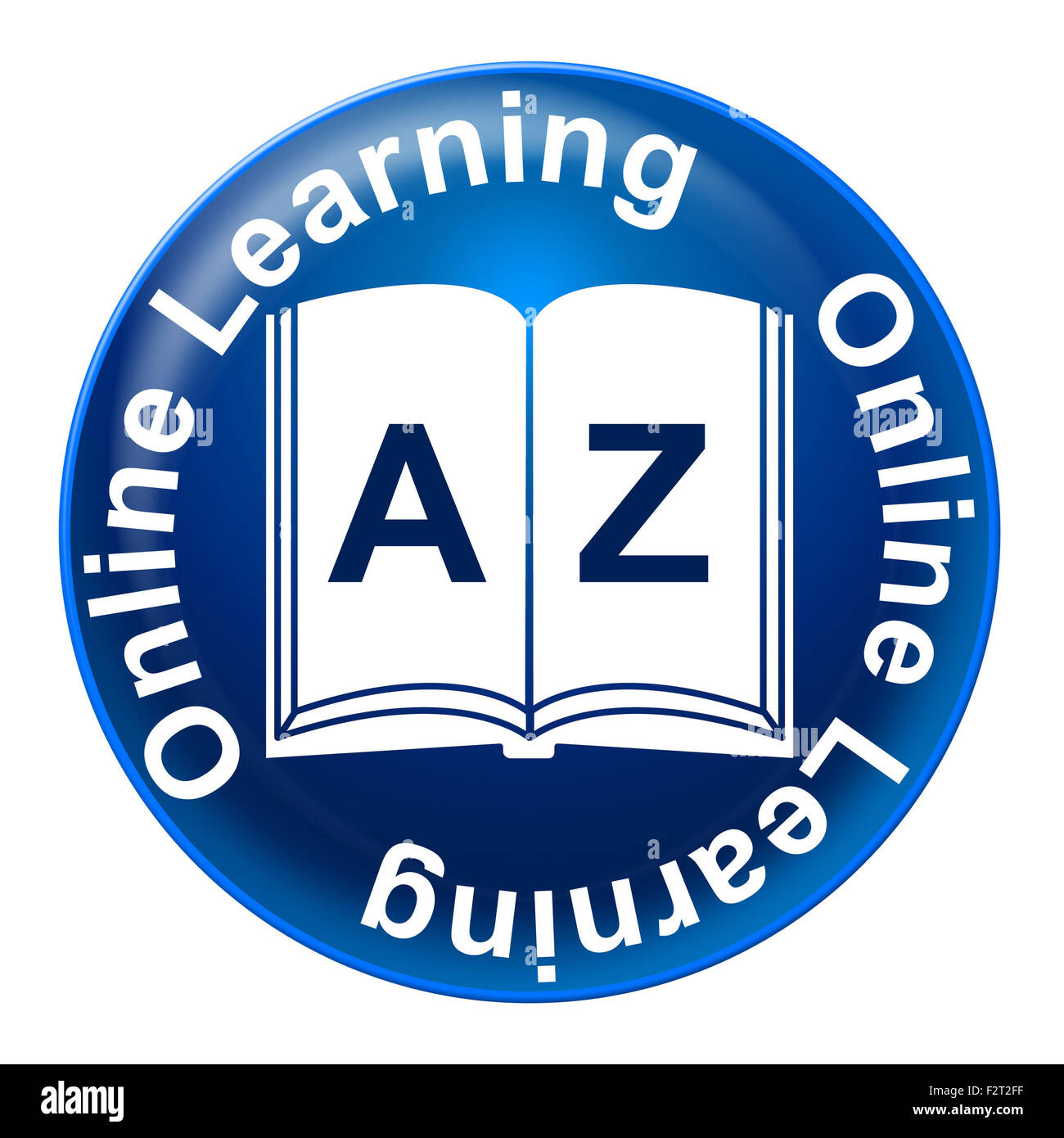 Online Learning Representing World Wide Web And Website Stock Photo - Alamy