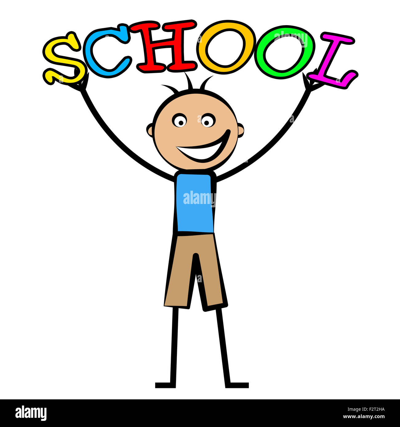 Educate schooling Cut Out Stock Images & Pictures - Alamy