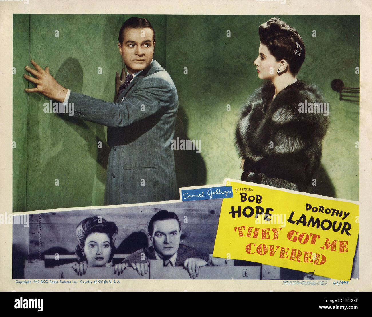 They Got Me Covered - Movie Poster Stock Photo - Alamy