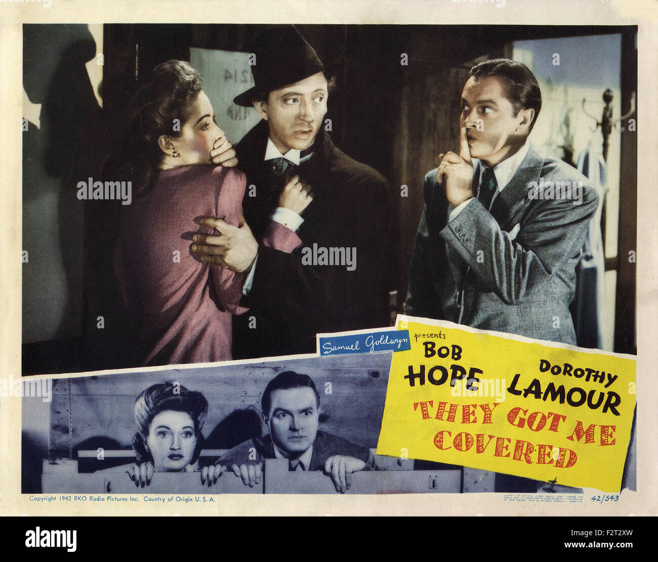 They Got Me Covered - Movie Poster Stock Photo - Alamy