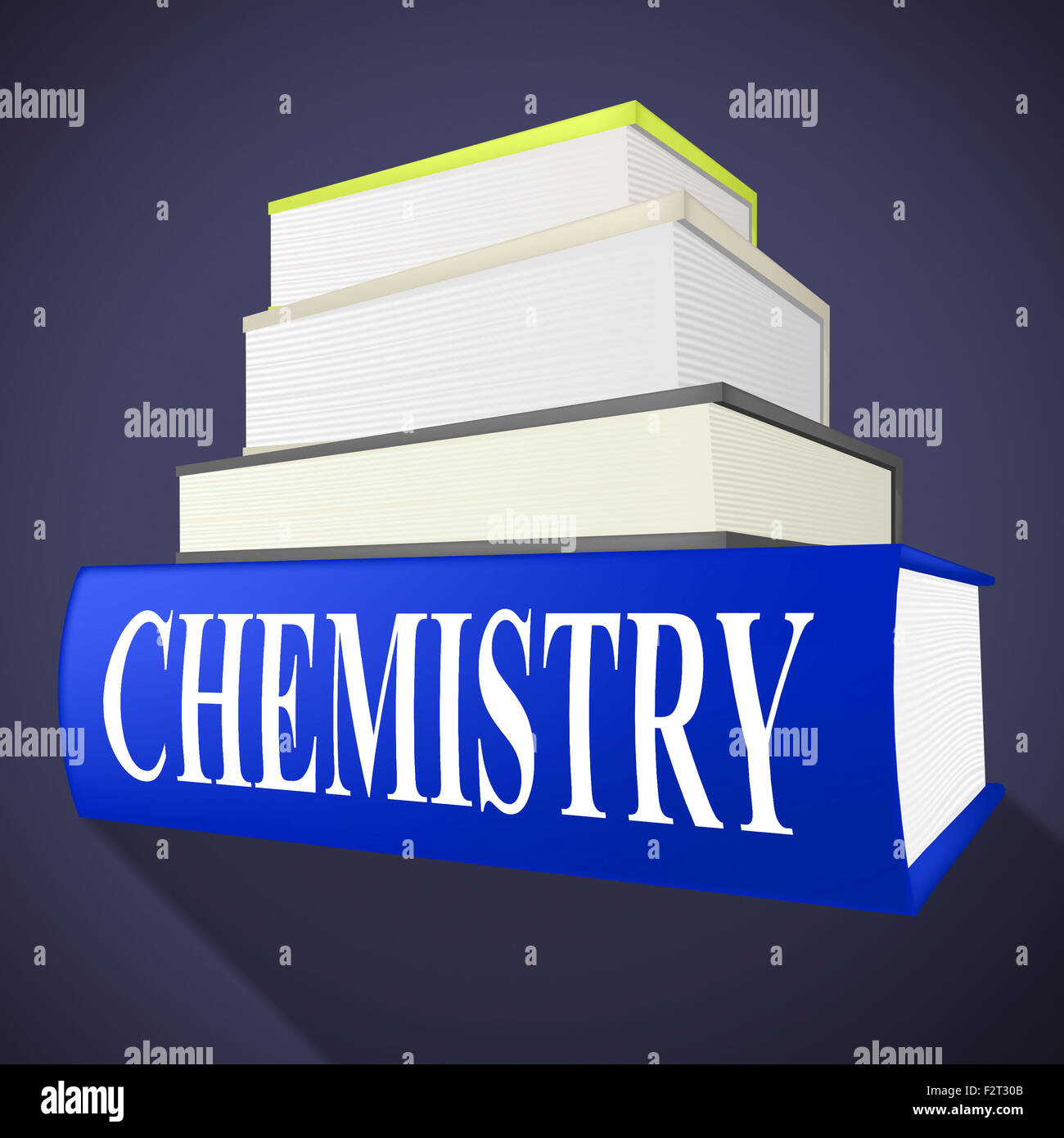 Chemistry Books Showing Formula Textbook And Formulas Stock Photo - Alamy