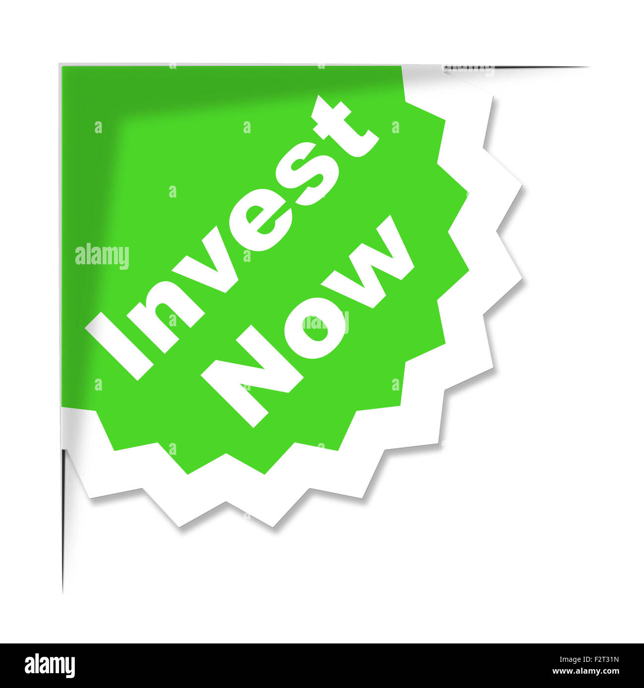 Invest Now Label Showing At The Moment And Currently Stock Photo - Alamy