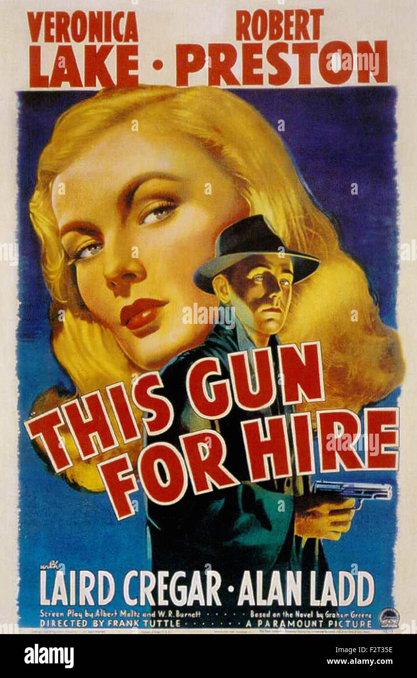 This Gun for Hire - Movie Poster Stock Photo - Alamy