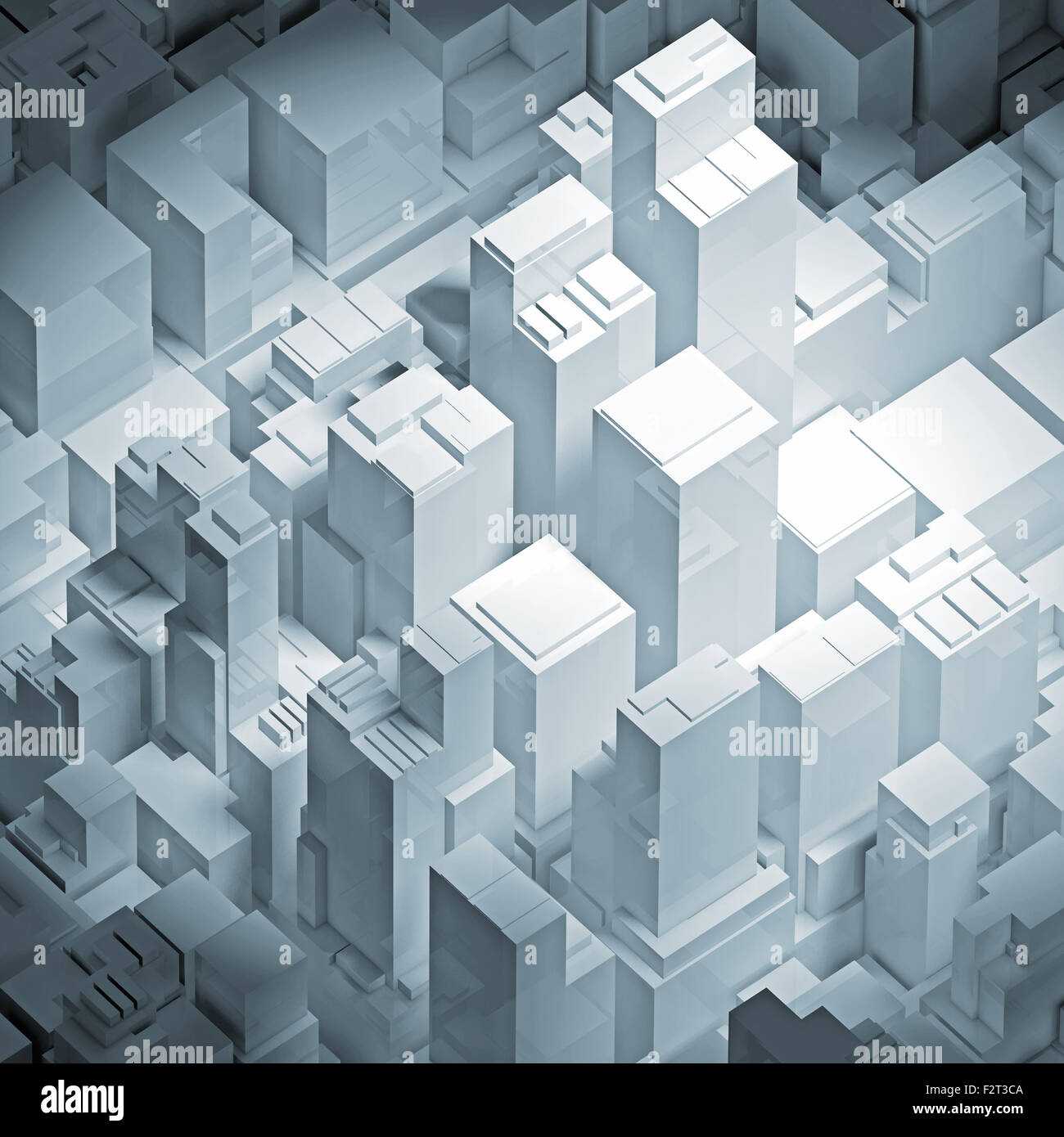 Cube isometric building street hi-res stock photography and images - Alamy