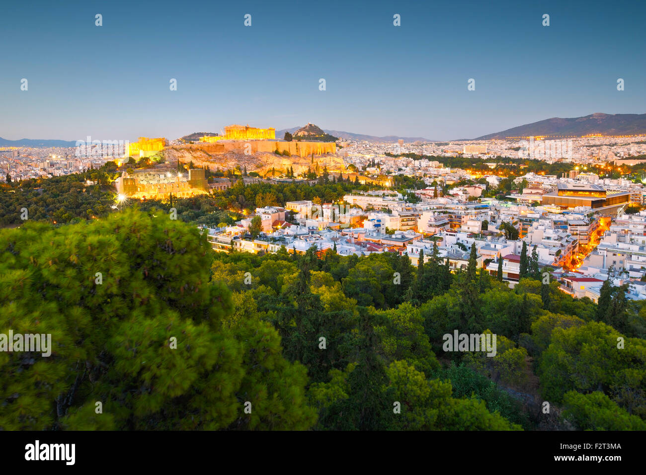 Filopappou Hill In Sunset High Resolution Stock Photography and Images ...