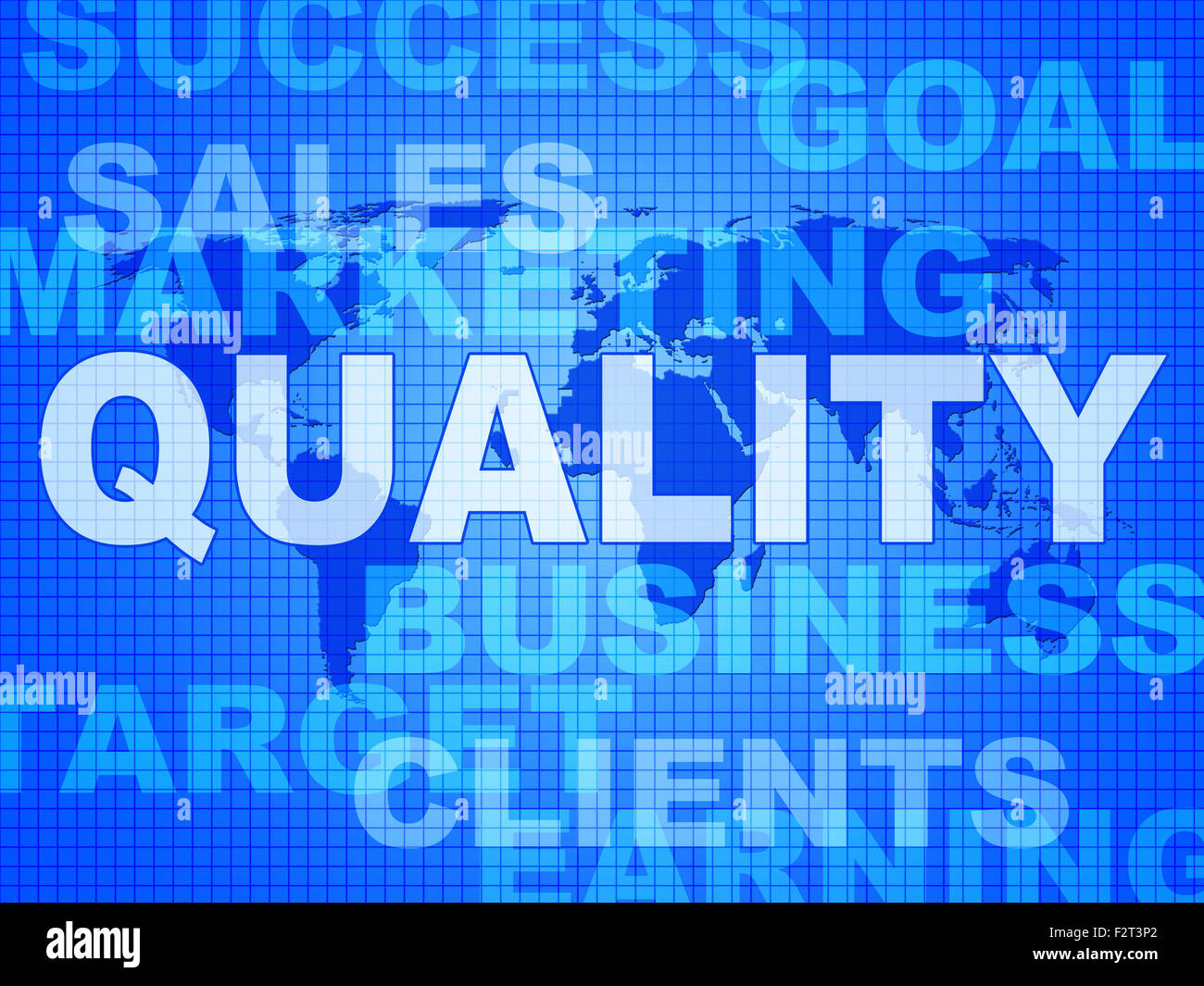 Quality Words Representing Perfect Certified And Approved Stock Photo ...