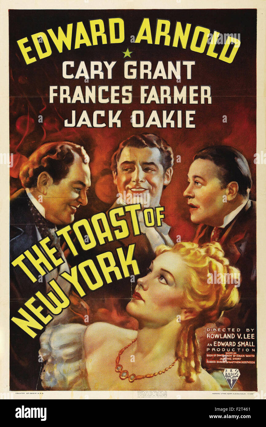 Cinema movie design graphics hollywood classic toast of new york hi-res ...